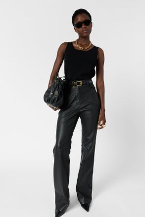 Gerard Darel Top en microfibre - LUCINA - Noir