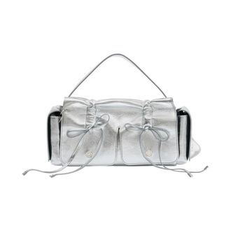 Acne Studios Multipocket Lux Schultertasche - - Bags - Damen - Grau - ONE SIZE