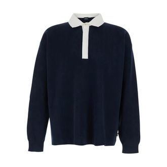 HUGO BOSS Langarm-Poloshirt - - Tops - Herren - Blau - S