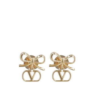 Valentino Garavani Vlogo Signature Metal Earrings
