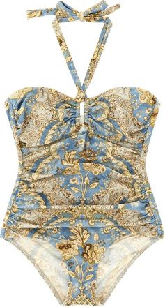 Zimmermann Femme, Maillots de bain, Multicolore, Taille: 38 FR Daylight One-piece