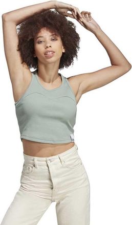 adidas Adidas Damen Tank W LNG Rib Tank, Silver Green, IC8757, XS