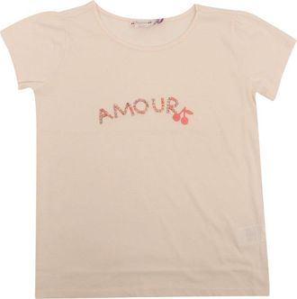 BONPOINT Cotton T-Shirt - Pink