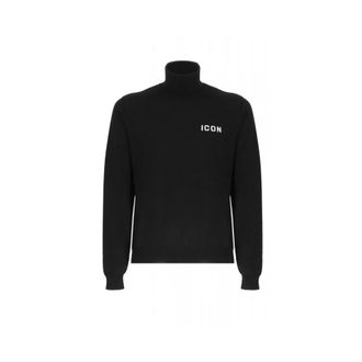 Dsquared2 Turtleneck - - Knitwear - Herren - Schwarzk - XL