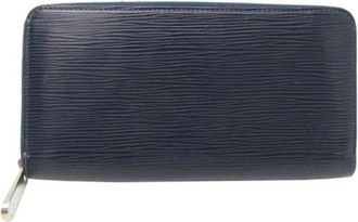 Louis Vuitton Portefeuille long (bi-pli) Pre-owned - Femme - Pre-owned - Bleu - Taille: ONE Size