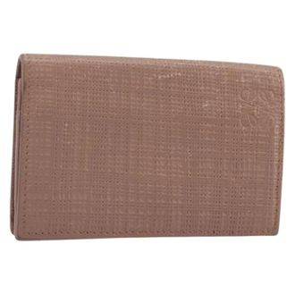 Loewe Pre-owned Porte-cartes - Femme - Pre-owned - Rose - Taille: ONE Size