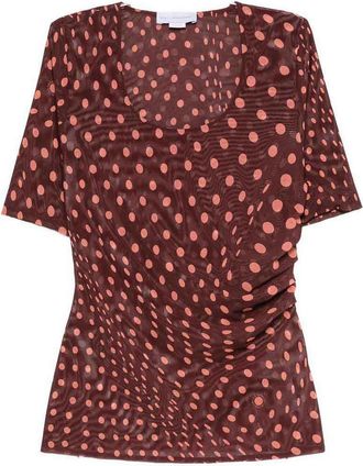 Stella McCartney Top - Bordeaux