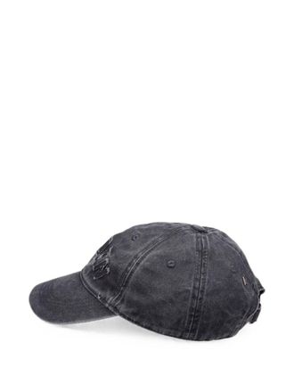 Golden Goose Logo-Embroidered Baseball Cap - Grey
