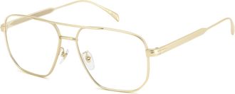 David Beckham Brille DB 7124 Gr&ouml;&szlig;e 58-16 mm Matte Gold