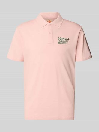 Blend Regular Fit Poloshirt mit Print und Knopfleiste Modell MAILLE