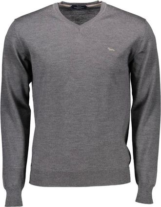Harmont & Blaine Homme, Pulls, Gris, Taille: XL Pull en laine marron pour homme