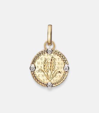 Foundrae Collier Infinite Gratitude en or 18 ct et diamants