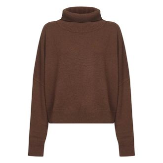 Loulou Studio Femme, Pulls, Brun, Taille: 38 FR Loulou DE Saison Sweaters