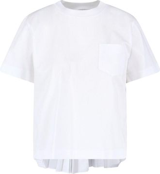 sacai Pleated T-Shirt