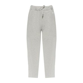 Ami Straight-Leg Sweatpants - - Trousers - Damen - Grau - S