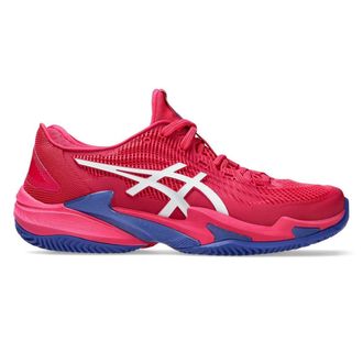 Asics Damen Court FF 3 Clay Sneaker, Bright Rose White, 40.5 EU