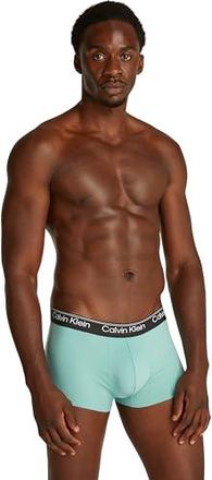 Calvin Klein Boxer Cale&ccedil;on Homme Low Rise avec Ceinture Embl&eacute;matique, Bleu (Beau Blue), XS