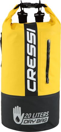 Cressi Dry Bag Premium 20L BI-Color Black Yellow
