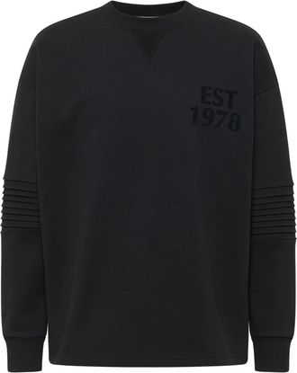 Carlo Colucci Herren, Sweatshirts & Hoodies, Schwarzk, MGr&ouml;&szlig;e