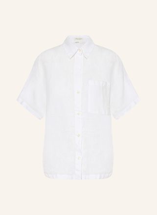 Marc O'Polo Marc Opolo Hemdbluse Aus Leinen weiss