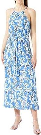 Only Onlnova Life S/L Joy Robe Longue Ptm Maxi, Bleu pâle/AOP : 440 Soft Boho, 40 Femme