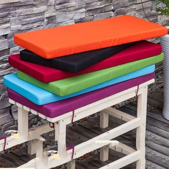 Generic Sitzbankkissen f&uuml;r den Innenbereich, 40 x 14 x 2 Zoll (ca. 102 x 36 x 5 cm), gef&uuml;llt mit hochwertigem Schaumstoff, bieten Gute Elastizit&auml;t. Mit Gurten