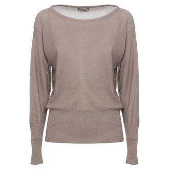 Herno Damen, Strickwaren, Braun, SGr&ouml;&szlig;e