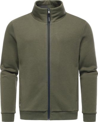 Ragwear Sweatjacke Jettrys Weiche Herren Alltagsjacke