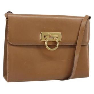 Ferragamo Pre-owned Schultertasche - - Pre-owned - Damen - Braun - ONE SIZE