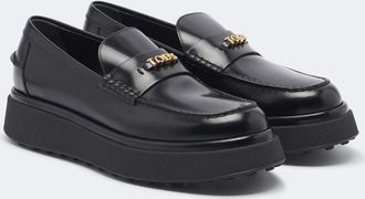 Tod's Mocassins &agrave; plateforme en cuir