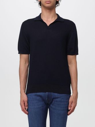 Corneliani Polo Herren Farbe Schwarz