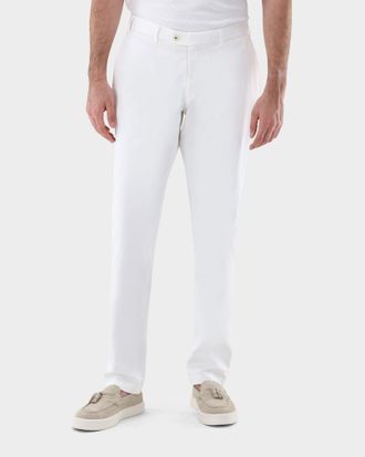 van Laack Chino mit Stretch Slim Fit