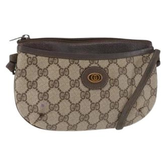 Gucci Sac bandouli&egrave;re en plastique Pre-owned - Femme - Pre-owned - Beige - Taille: ONE Size