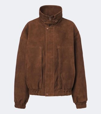 Magda Butrym Veste en daim