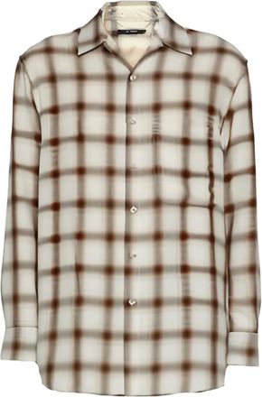 Song for the Mute chemise à carreaux - Tons neutres