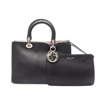 Dior Pre-owned Cuir sacs-dior - Femme - Pre-owned - Noir - Taille: ONE Size
