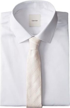 Calvin Klein Cravate textur&eacute;e
