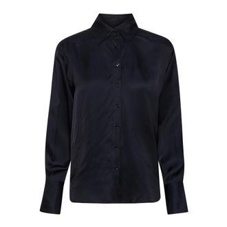 Inwear Schwarzes Hemd mit Langen &Auml;rmeln - - Blouses & Shirts - Damen - Schwarzk - XS