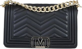 Marc Ellis S Flat Wave Schultertasche - Schwarz