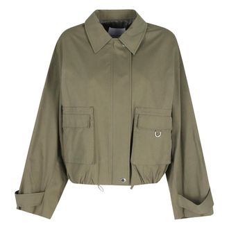 Isabelle Blanche Femme, Vestes, Vert, Taille: 40 FR Bomber Jacket