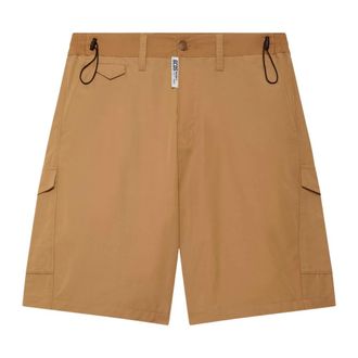 GCDS Gcds, Homme, Shorts, Beige, Taille: L Shorts Bermuda en popeline