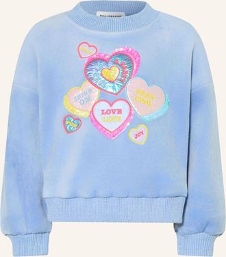 BILLIEBLUSH Sweatshirt Mit Pailetten blau