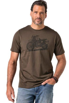 JP1880 T-Shirt T-Shirts 2er-Pack Halbarm Brust-Print