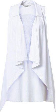 Angel Of Style Sweatjacke Sweat-Weste offene Form Totenkopf auf dem R&uuml;cken