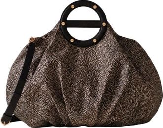 Borbonese Femme, Sacs, Brun, Taille: ONE Size Vis a Vis Bauletto