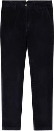 Façonnable Schwachbar - Chinohosen in geripptem Samt - Blau