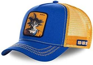 Capslab Son Goku Trucker Cap Dragon Ball Z Blue/Yellow - One-Size