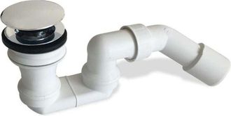 Villeroy & Boch Villeroy&boch - Zubeh&ouml;r - Wanenabflussset mit Push-Open Bedienung, verchromt U90952061