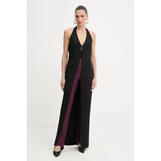 Patrizia Pepe &Auml;rmellose Bluse mit V-Ausschnitt - - Blouses & Shirts - Damen - Schwarzk - XS