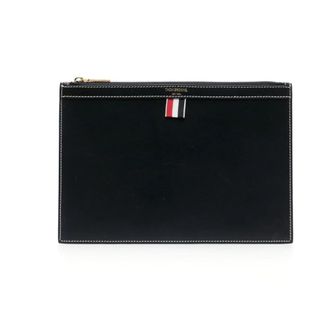 Thom Browne 4-Bar Tab Dokumentenhalter - - Accessories - Herren - Blau - ONE SIZE